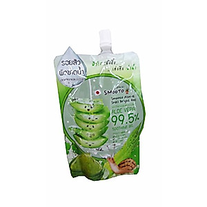 3 Packs of Smooto Aloe-E Snail Bright Gel. (50 ml./ pack). No alcohol.
