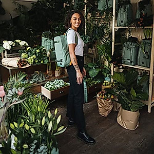 Db Journey The Essential Backpack | Sage Green | 17L | Fits Textbooks & Laptops, Roomy, Skateboard Straps, Minimalist Design