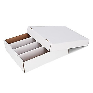 BCW Monster Box - 6ct Trading Card Storage Box | Holds 3200 Cards | Sports & Trading Card Storage