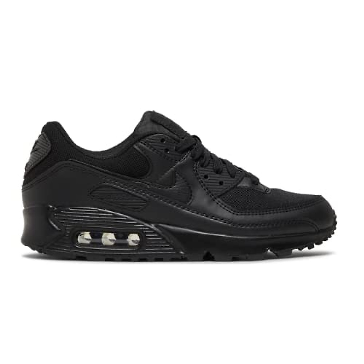 Nike Women's Air Max 90 Triple Black/Black/Black Size 8 Wmn