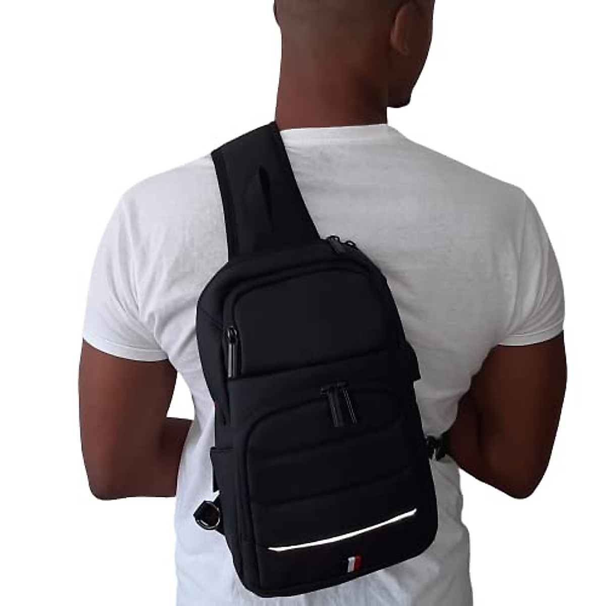 W.S.E.L Bags for Dads Kobe Mini Sling Bag Crossbody Sling Backpack Travel Hiking Chest Bag Daypack Diaper Bag