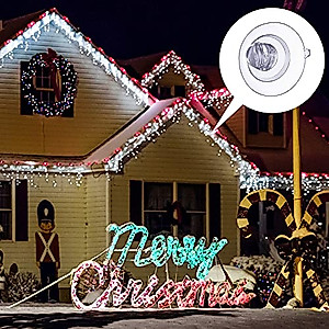 Saintrygo Christmas Light Suction Cup Mini Window Suction Hook Hanging Light Clip Xmas Suction Cup Clip No Tool Required for Christmas Decoration (100 Pieces)