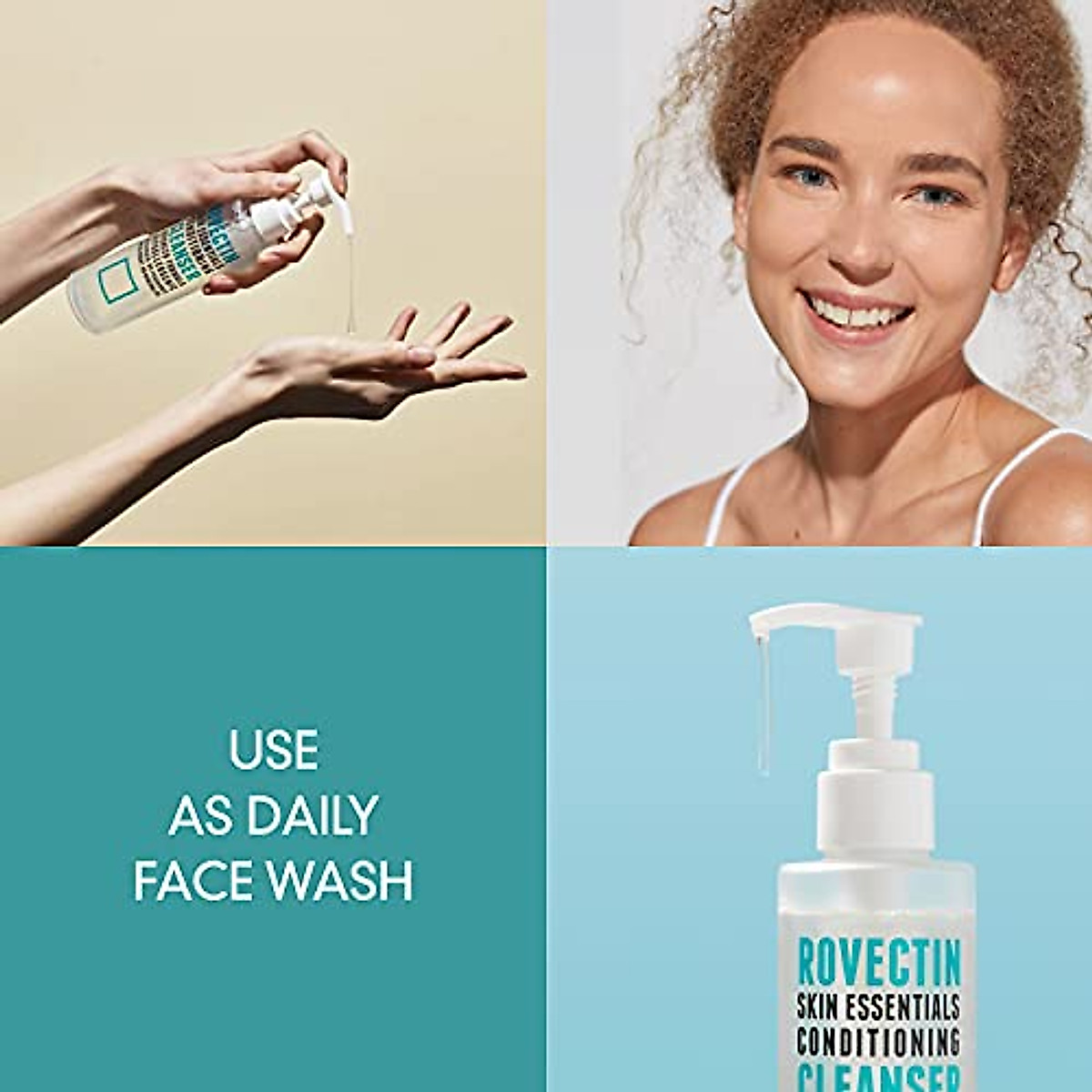 ROVECTIN] Conditioning Cleanser - pH Balanced Hypoallergenic Face Wash For Sensitive Skin (5.9 fl. oz)