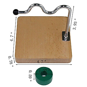 Kghios Montessori Infant Toys Materials for Toddlers Babies 6-12-18 Months -1-2 Year Old Horizontal Dowel Variation - Serpentine and Straight Educational Tools Preschool Early Development Baby Toy