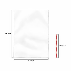 Newkita 6x9 Cellophane Goodie Bags, Clear Treat bags with 4’’ Ties for Cookies Candy Rice Crispy Cakepop Goodie Christmas Thanksgiving Halloween Party Favor Gift Bags, 100Pack