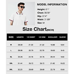 ZITY Mens Polo Shirt Short Sleeve Sports Golf Tennis Shirts for Men Summer Collared Casual Shirt
