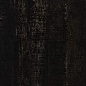 South Shore Gascony 4-Shelf Bookcase-Rubbed Black