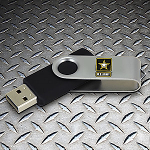 2GB Custom USB Flash Drives Personalized with Your Logo - for Promotional Use - Swivel - Blue Body/Silver Clip - 20 Pack