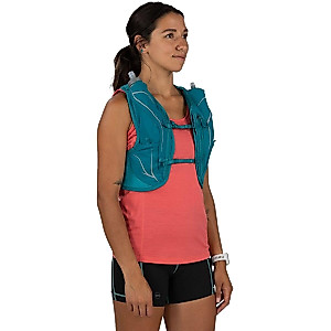 Osprey Dyna LT Women's Running Hydration Vest with Hydraulics Soft Flasks, Verdigris Green, Medium