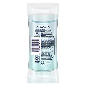 Degree Antiperspirant for Women Protects from Deodorant Stains Pure Clean Deodorant for Women 2.6 oz, Pack of 4