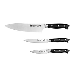 Cangshan D Series 61772 German Steel Forged 3-Piece Starter Knife Set