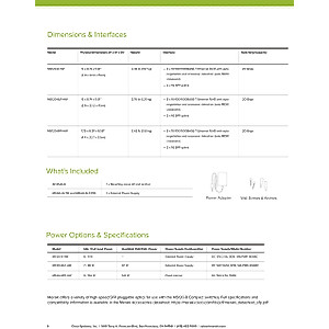 MS120-8LP-HW Cisco Meraki Cloud Managed Network Switch NO License