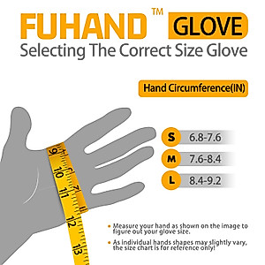 JM-FUHAND ESD Anti Static Gloves for PC Building,Carbon Fiber PU Coated Finger Anti-Static Gloves, to Protect The Safety of Computer Installation and Repair(Large 2 Pairs)