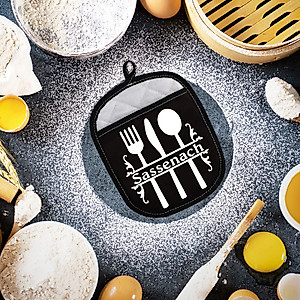 LEVLO Dragonfly Fans Gifts Sassenach Pot Holders Dragonfly Lover Gifts Friend Sister Mother (Sassenach)