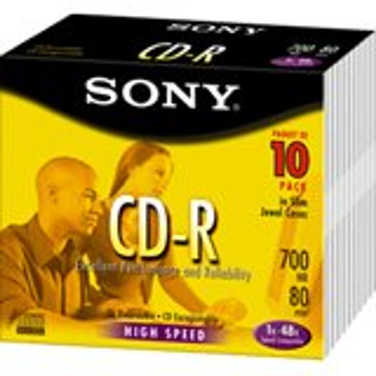 SON10CDQ80R - Sony CD-R Discs