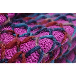 AmyHomie Mermaid Tail Blanket, Soft Crochet Sleeping Bag Blanket for Kids Adults, Mermaid Gift for Girls(Rainbow,Kids)