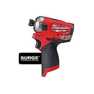 Milwaukee 2551-20 M12 FUEL SURGE Compact Lithium-Ion 1/4 in. Cordless Hex Hydraulic Driver (Tool Only)
