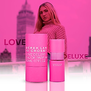Derek Lam 10 Crosby - Love Deluxe - 1.7 Oz Eau De Parfum - A Delicate, Refreshing Fragrance Mist For Women - Perfume Spray With Floral, Woody, Musk Notes