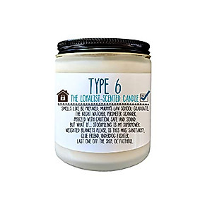 Type 6 Funny Personality Type Gift Enneagram Gift Candle Birthday Gift The Loyalist Birthday Gift for Her Gift for Friend Holiday Gift