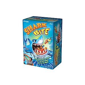 Shark Bite -- Roll the Die and Fish for Colorful Sea Creatures Before the Shark Bites Game! by Pressman Blue Sky, 5"