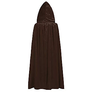 ALIZIWAY Kids Hooded Cloak Cape for Halloween Christmas Cosplay Costumes 8-16 Years 04COL