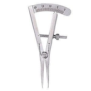 Marking Gauge, Metal Compass Multipurpose High Accuracy Adjustable for Leather Trimming Projects(Screw lock type marking gauge)