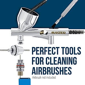 Master Airbrush Brand - Airbrush Cleaning Kit - Spray Gun & Airbrush Clean Set