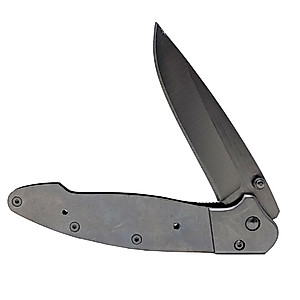 Sarge Knives SK-405KIT Custom Folding Knife Kit with 3-1/4-Inch Stainless Blade