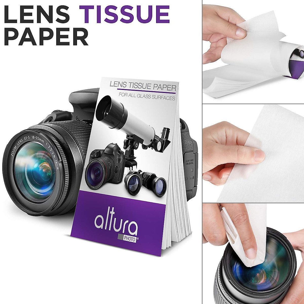 Altura Photo Professional Cleaning Kit for DSLR Cameras and Sensitive Electronics Bundle with Refillable Spray Bottle