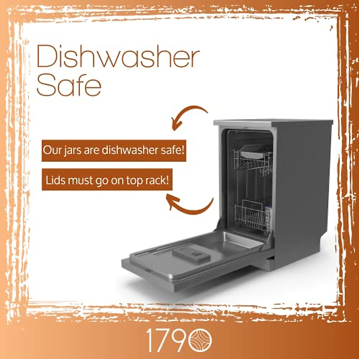 Wide Mouth 1 Gallon Glass Jar with Lid - Glass Gallon Jar for Kombucha & Sun Tea Gallon Mason Jars are Large Glass Jars with Lids 1 Gallon for Food Storage - 4pk Large Jars with Airtight Plastic Lids