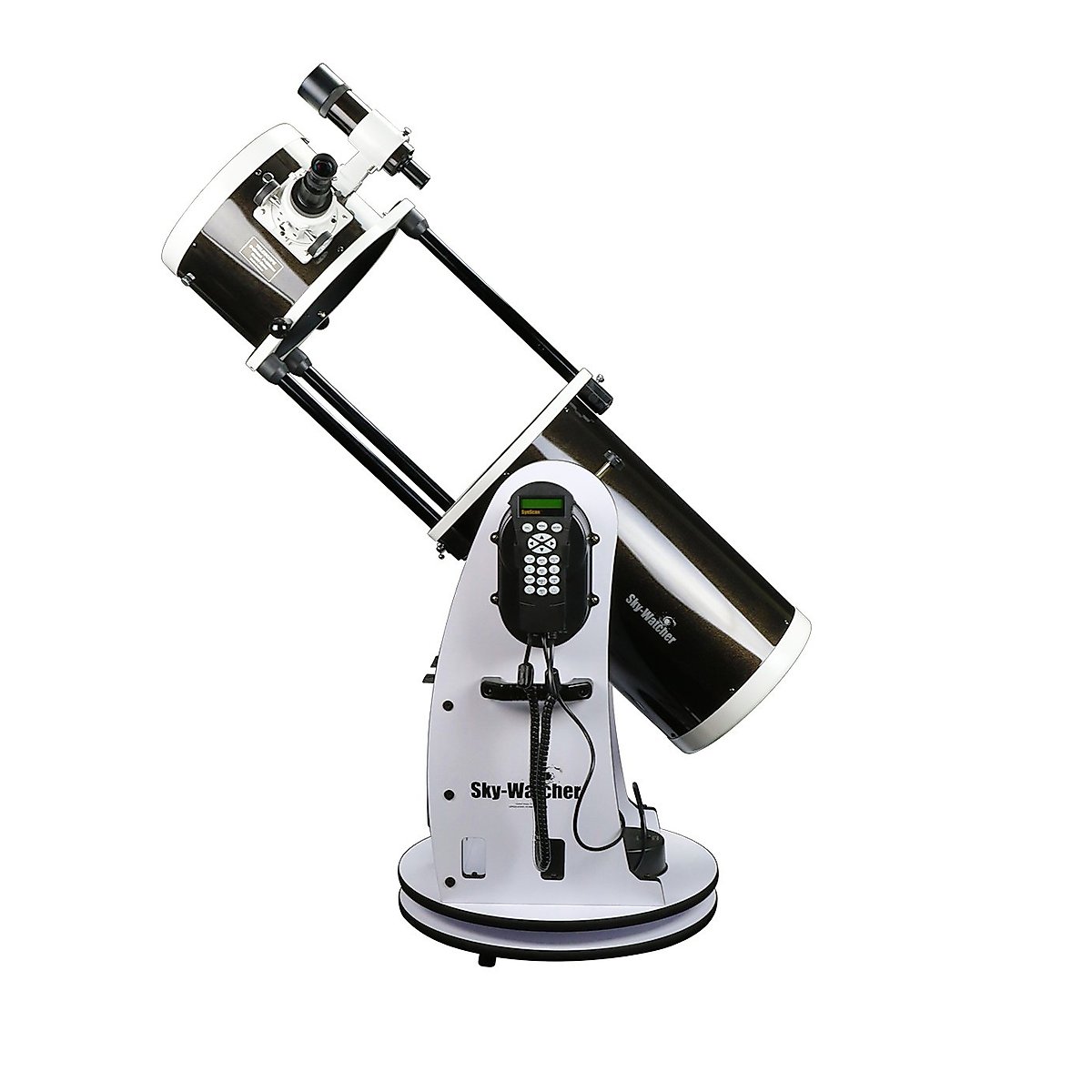 Sky Watcher Sky-Watcher Flextube 250 SynScan Dobsonian 10-inch Collapsible Computerized GoTo Large Aperture Telescope, White, (S11810)