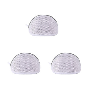 3Pieces Bra Wash Bags For Lingerie Mesh Delicate Zipper Laundry Bag For Women College Girl Underwear Sock Stockings Bra Washing Bags For Laundry Small Small Laundry Bra Bags For Washing Machine