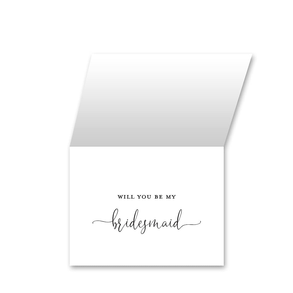 Funny Bridesmaid Proposal Cards, Now Act Surprised Bridesmaid Proposal Cards - 8 Will You Be My Bridesmaid Cards and 2 Maid of Honor Cards (White Envelope)