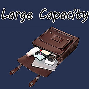 Yoniza Wednesday Addams Backpack Vintage Black Leather Backpack Durable Wednesday Backpack Adjustable Backpack For Women