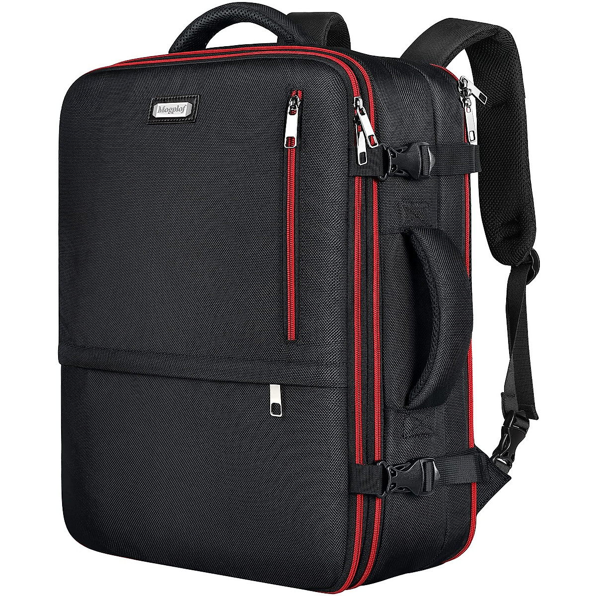 Mogplof Carry on Backpack Flight Approved, 40L Travel Backpack for Men, Extra Large Expandable Backpack Suitcase, Water Resistant Backpack Luggage for Travel Perfect Fit for 17 Inch Laptop