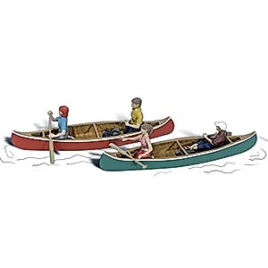 Woodland Scenics Canoers HO Scale