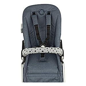 JYOKO Kids Covers Handle, Covers Railing for Stroller (Black Star, Regular)