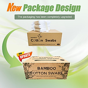 Bamboo Cotton Swabs, Wooden Cotton Swabs 1200pcs