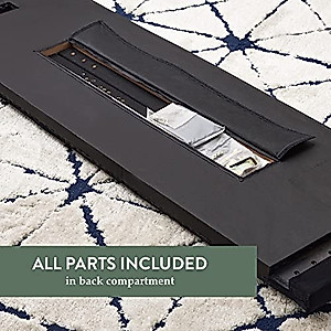 Edenbrook Miller Low Profile, Performance Velvet Headboard for Queen Size Bed-Green Upholstered Queen Headboard