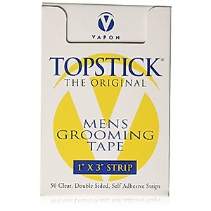 Topstick Clear Hairpiece Tape (1 Roll)