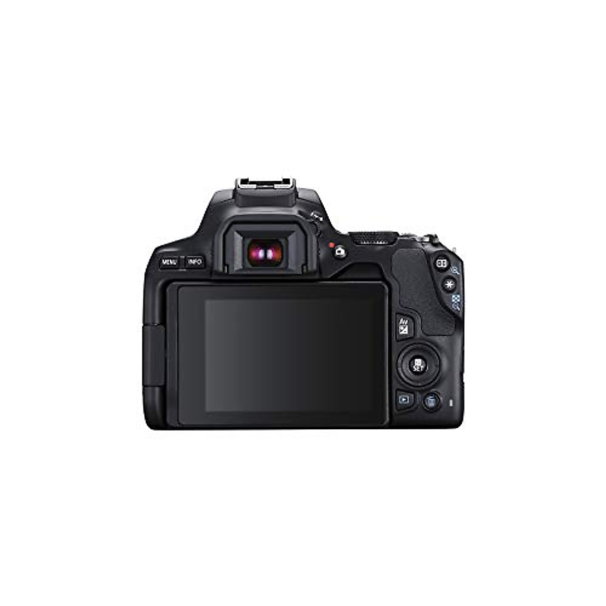 CANON EOS Rebel SL3 DSLR Camera, Built-in Wi-Fi, Dual Pixel CMOS AF and 3.0 inch Vari-Angle Touch Screen, Body, Black