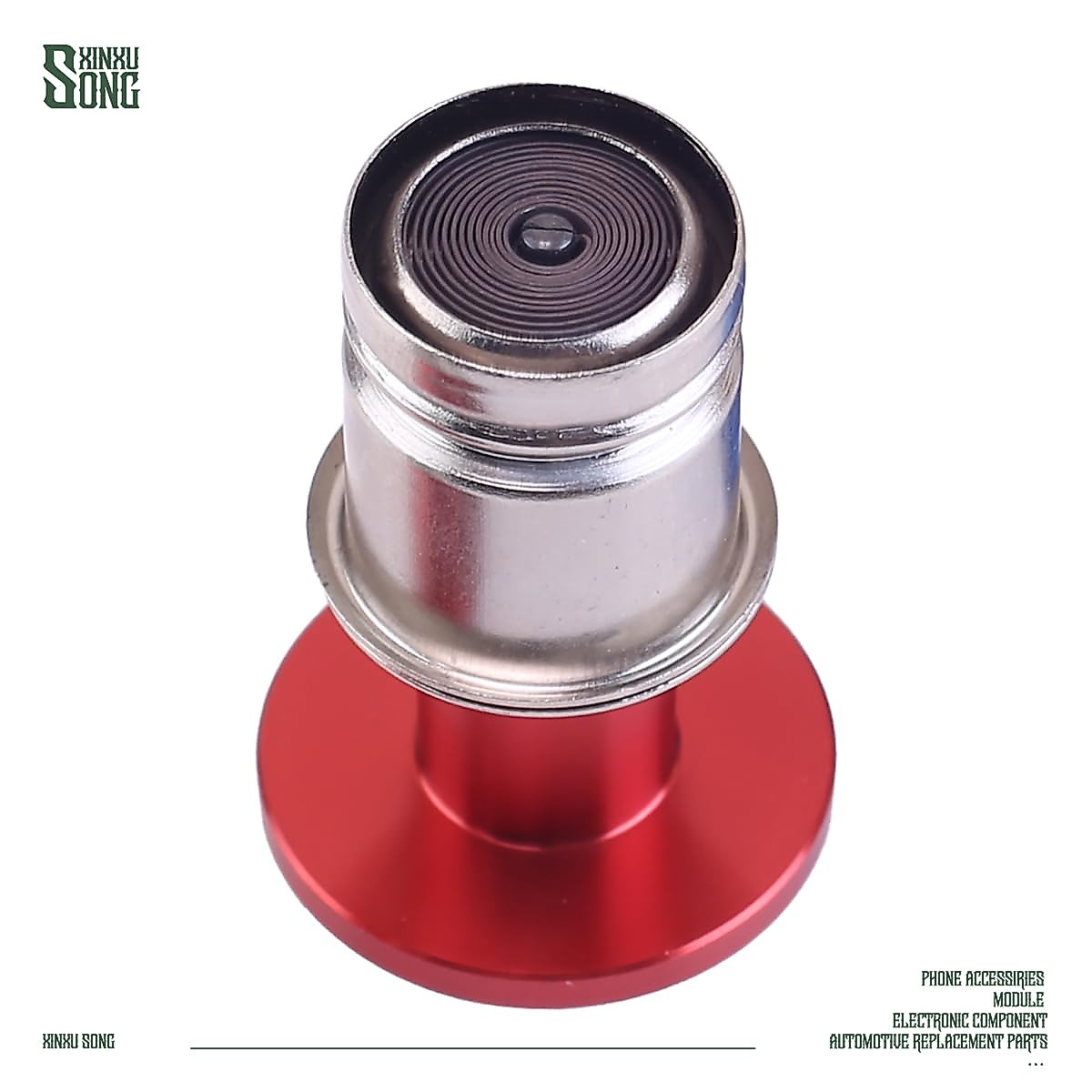 XINXUSONG 3PCS EJECT FIRE MISSILES NITROUS For Button Cigarette Lighter Billet Button Plugs Replacement 12V Power Source Cover Fits Most Automotive Vehicles Auto Car Anodized Aluminum Dustproof Plug