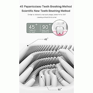 Dirk41 Kids Toothbrushes ,All Rounded Children U Shape Toothbrush, 2/4PCS U-Shaped Toothbrush for Kids, Kids U Shaped Toothbrush, Rounded Children U Shape Toothbrush, 360° Oral (Multicolor, 4)