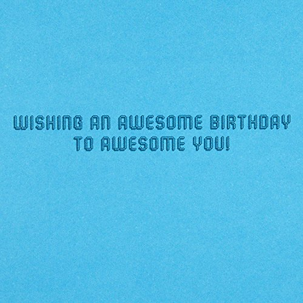 Hallmark Signature Birthday Greeting Card (Awesome Birthday)
