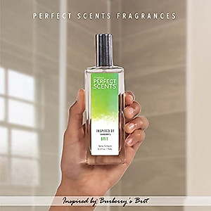 Perfect Scents Fragrances, Inspired by Burberry Brit, Women’s Eau de Toilette, Vegan, Paraben Free, Never Tested on Animals, 2.5 Fluid Ounces