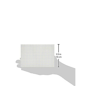 Post-it Super Sticky Notes, 4 in x 6 in, 3 Pads, 2x the Sticking Power, White with Blue Grid Lines, Recyclable (660-SSGRID)