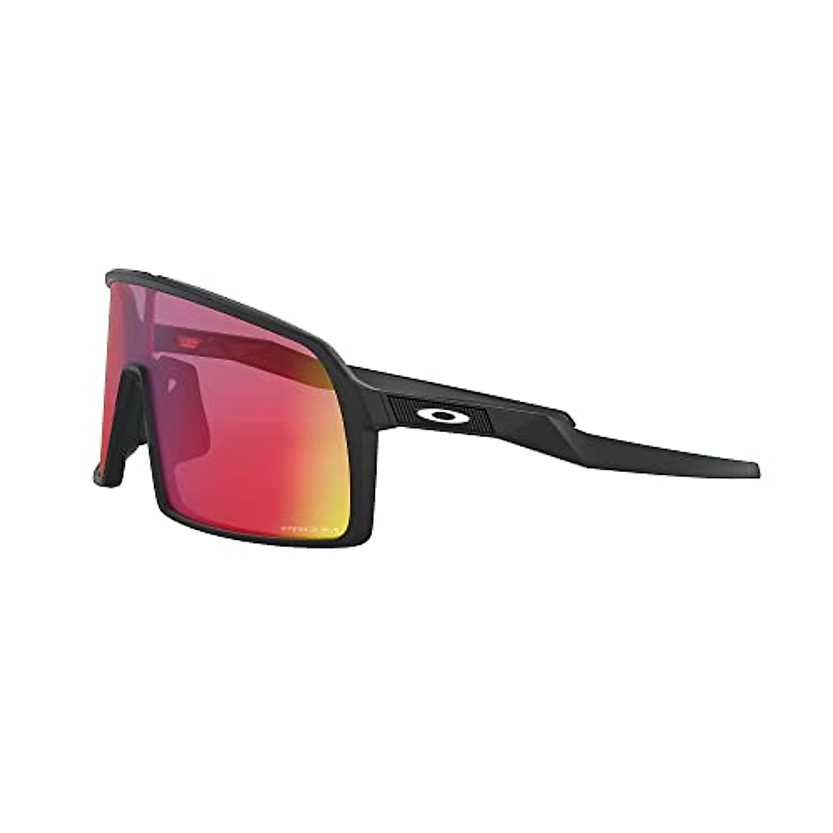Oakley Men's OO9406 Sutro Rectangular Sunglasses, Matte Black/Prizm Road, 37 mm