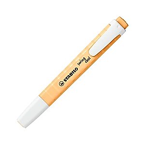 Highlighter - STABILO swing cool Pastel - Pack of 10 - Pale Orange