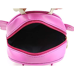 Pamayaneen Cute Bee Backpack Purse for Little Girl Mini Backpack 3D Cartoon Small Leather Daypack for Baby Girl Boy 1-5 Years