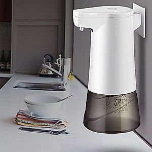 Soap Dispenser Automatic Foam Soap Dispenser Waterproof Pump Bottle Infrared Sensor Lotion Dispenser Suitable for Shower Gel and Hand Soap for Kitchen,Bathroom,Office